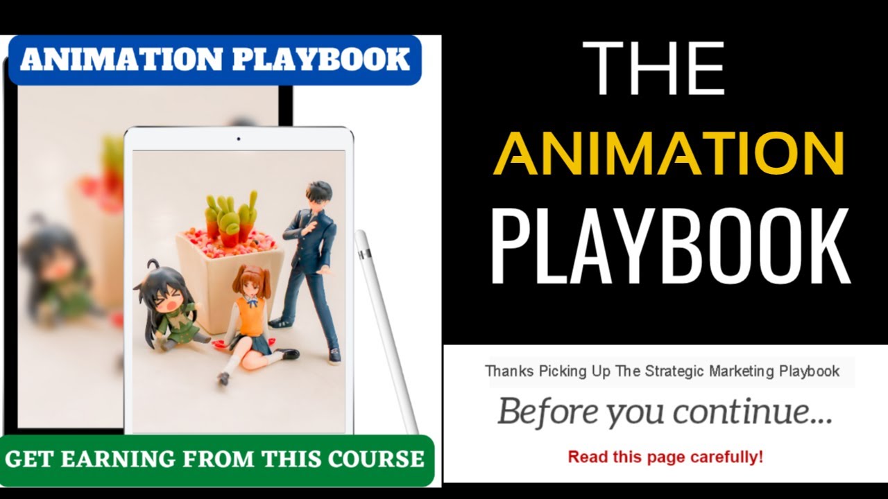 Earn Weekly 500 USD With The help of Animation Playbook From Video ...