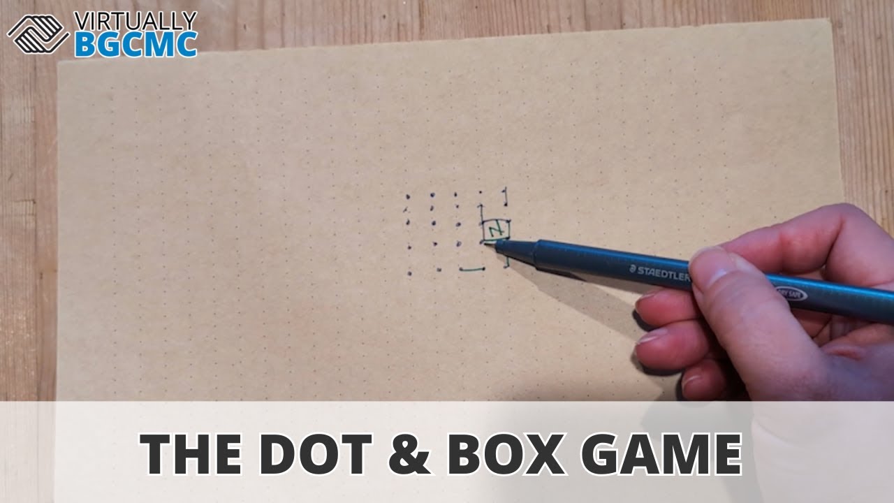 Virtually BGCMC - Dot & Box Game - YouTube
