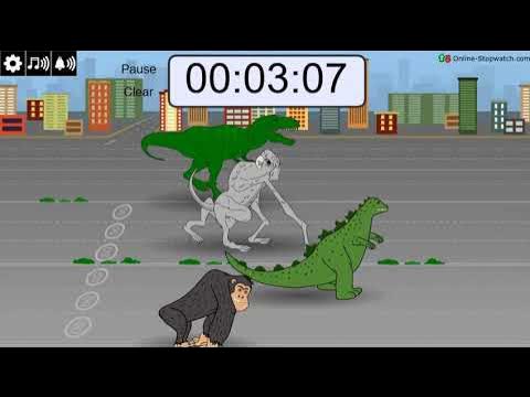 5 Minute Monster Race Timer - YouTube