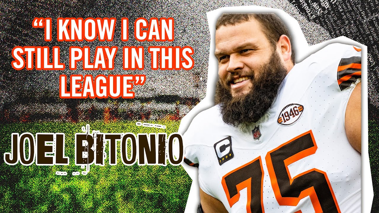 Joel Bitonio: "I Know I Can Still Play in this League" | Press Conference - YouTube