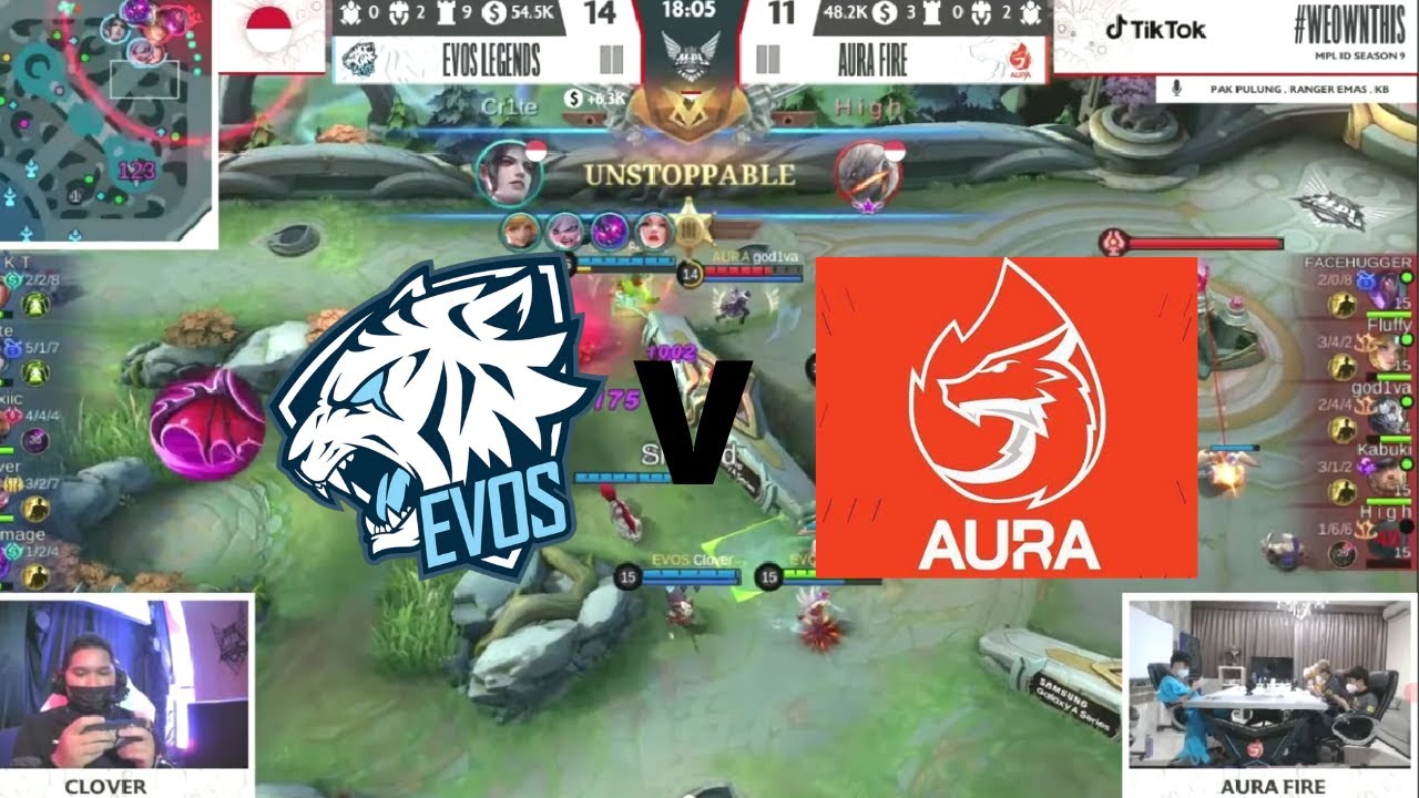 Ferxiic Pick Fanny, Cecillion Crite Menggila! Match 1 Evos v Aura MPL ...