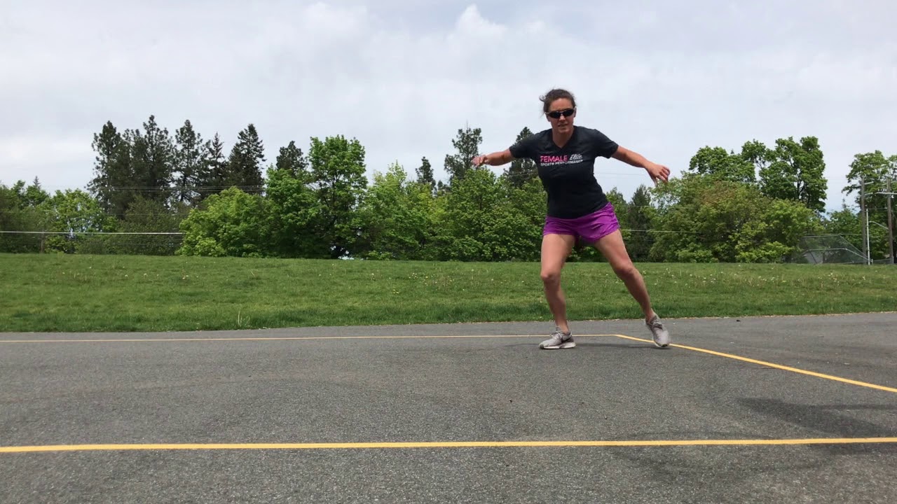 Backward Ski Jump to Shuffle - YouTube