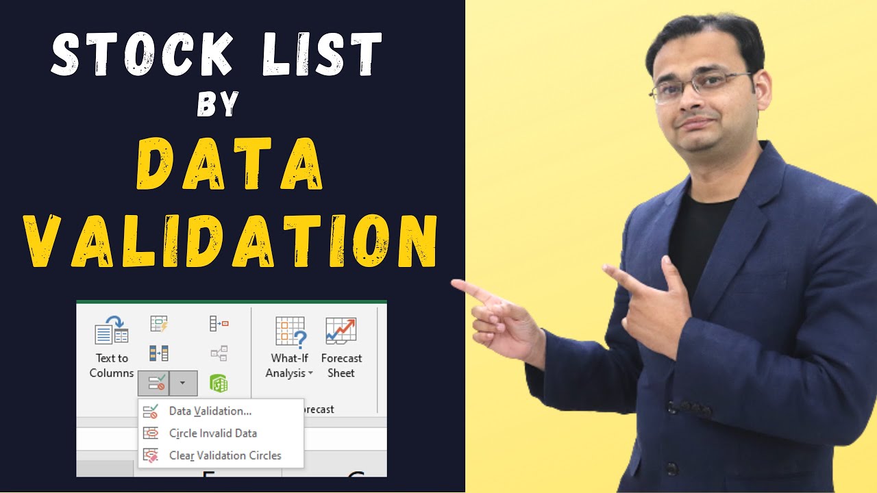 Awesome Stock List With Data Validation In Excel In Hindi Data awesome-stock-list-with-data-validation-in-excel-in-hindi-data