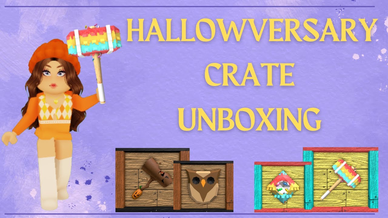 Hallowversary Crate Unboxing (Roblox Flee the Facility) - YouTube