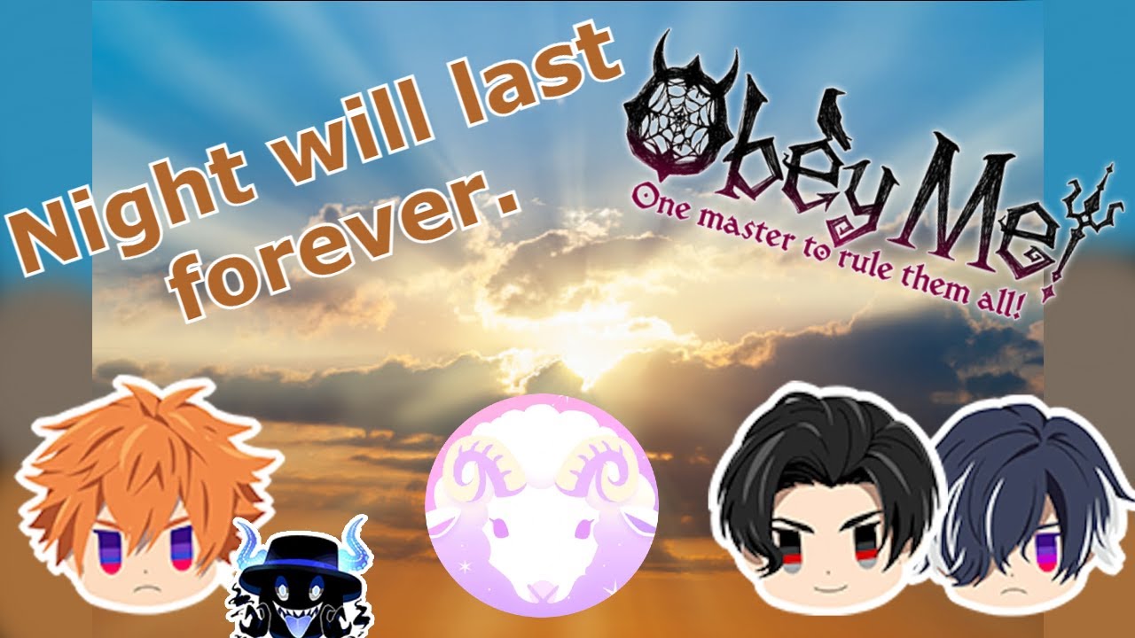 Obey me! Sunset in the devildom. Part 2 Surprise Attack. Text story ...