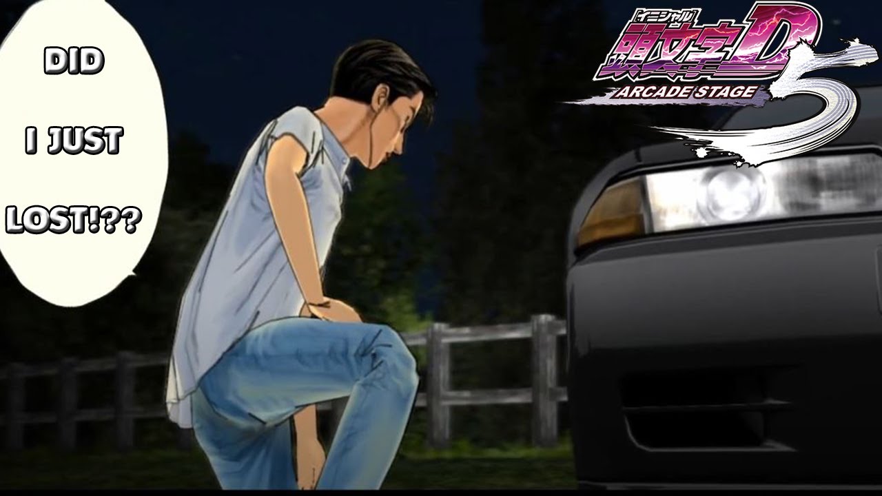 [INITIAL D Arcade Stage 5] - Destroying the Myogi Night Kids !! - YouTube