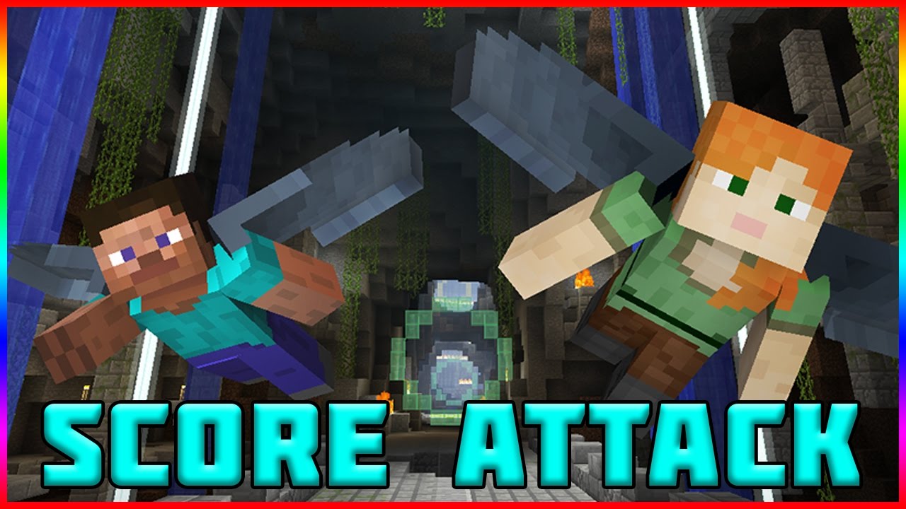 Minecraft Xbox One - Glide Mini Game Score Attack! (200 Score) - YouTube