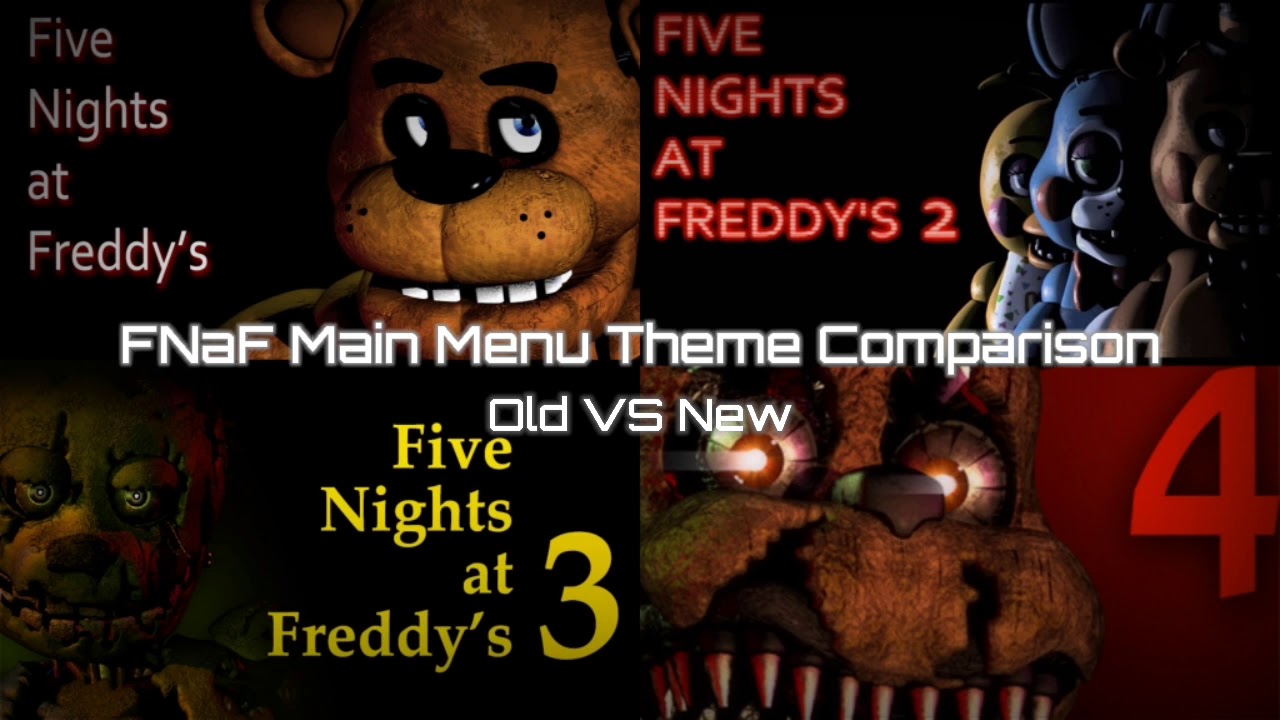 All FNaF Soundtrack Comparison – OLD vs NEW (1-4) - YouTube