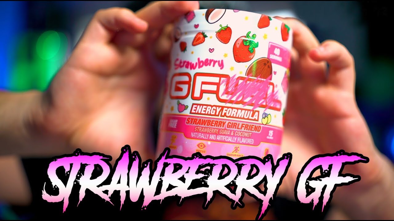 G FUEL SENT ME A STRAWBERRY GF! - YouTube