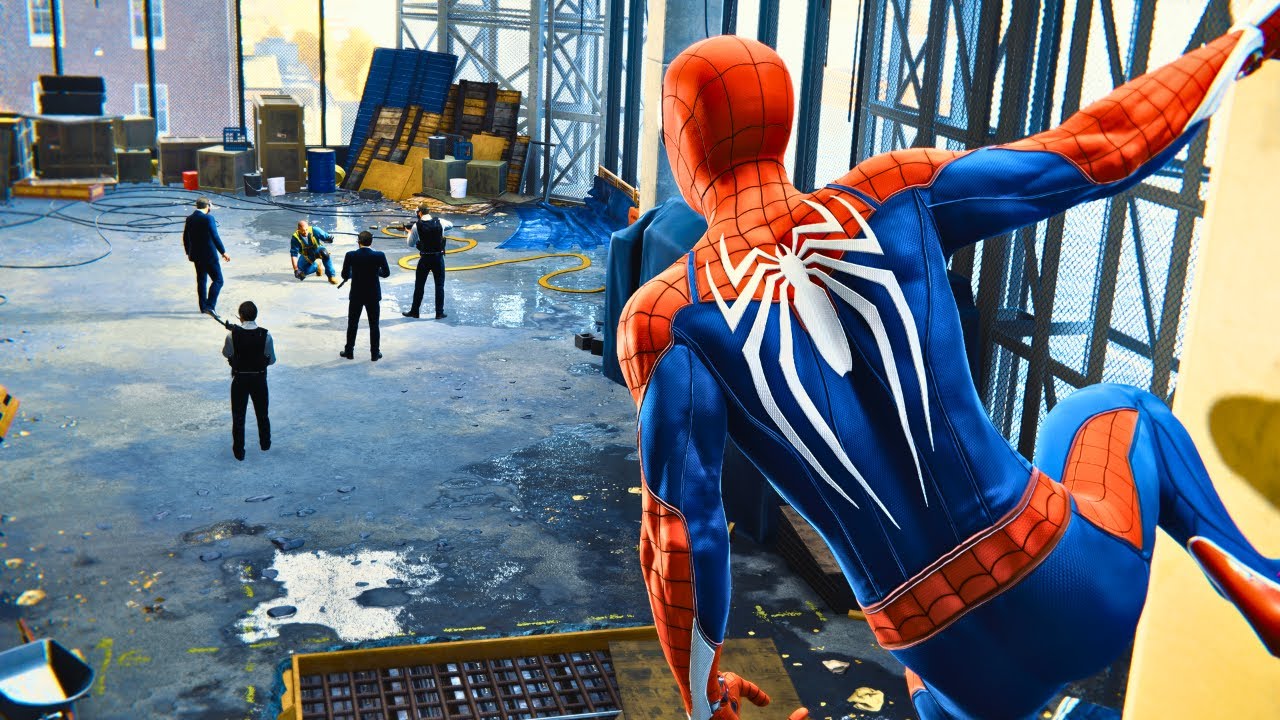 Saving Innocent People Trapped in Building - Marvel Spider Man ...