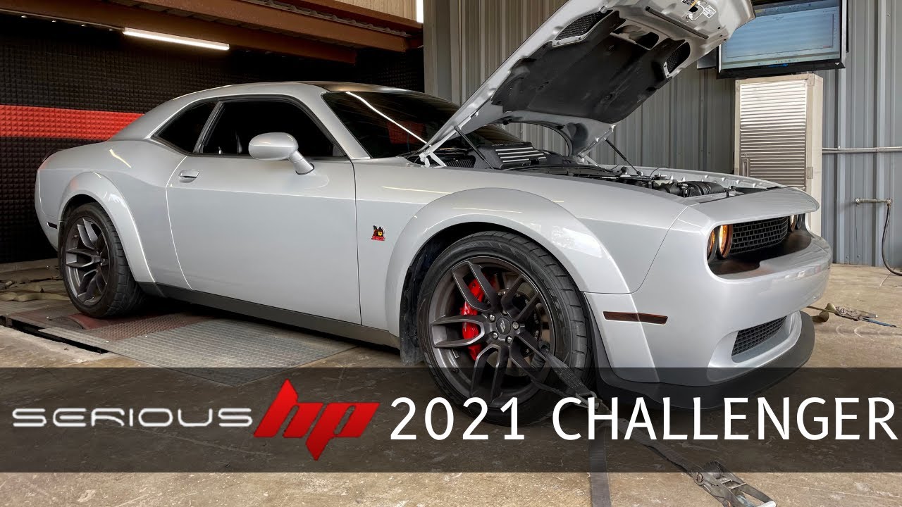 Stock 2021 Challenger Scat Pack Performance on the Dyno at Serious HP ...