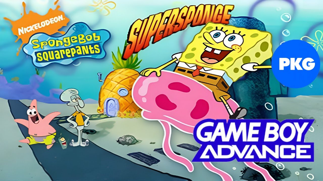 SpongeBob SquarePants SuperSponge [GBA] [PS3/PKG] (VIDEO HD + GAMEPLAY ...