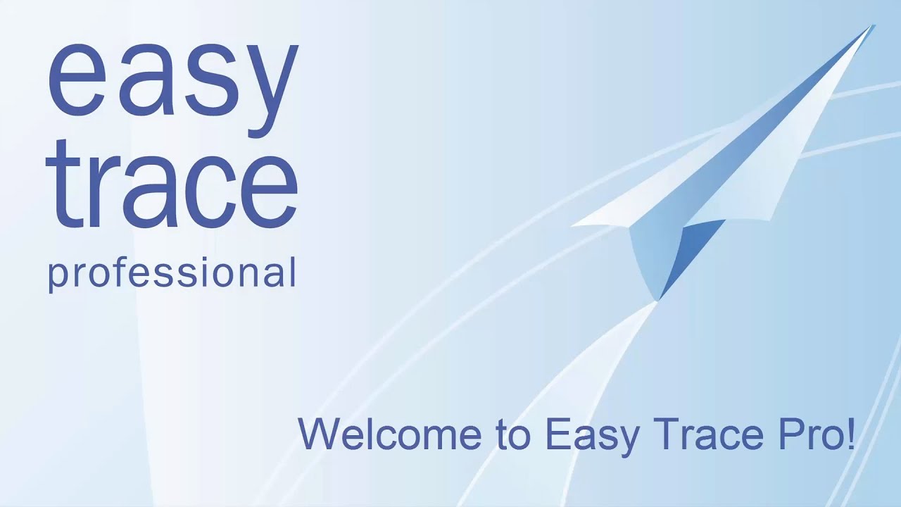 Welcome to EasyTrace Pro - YouTube