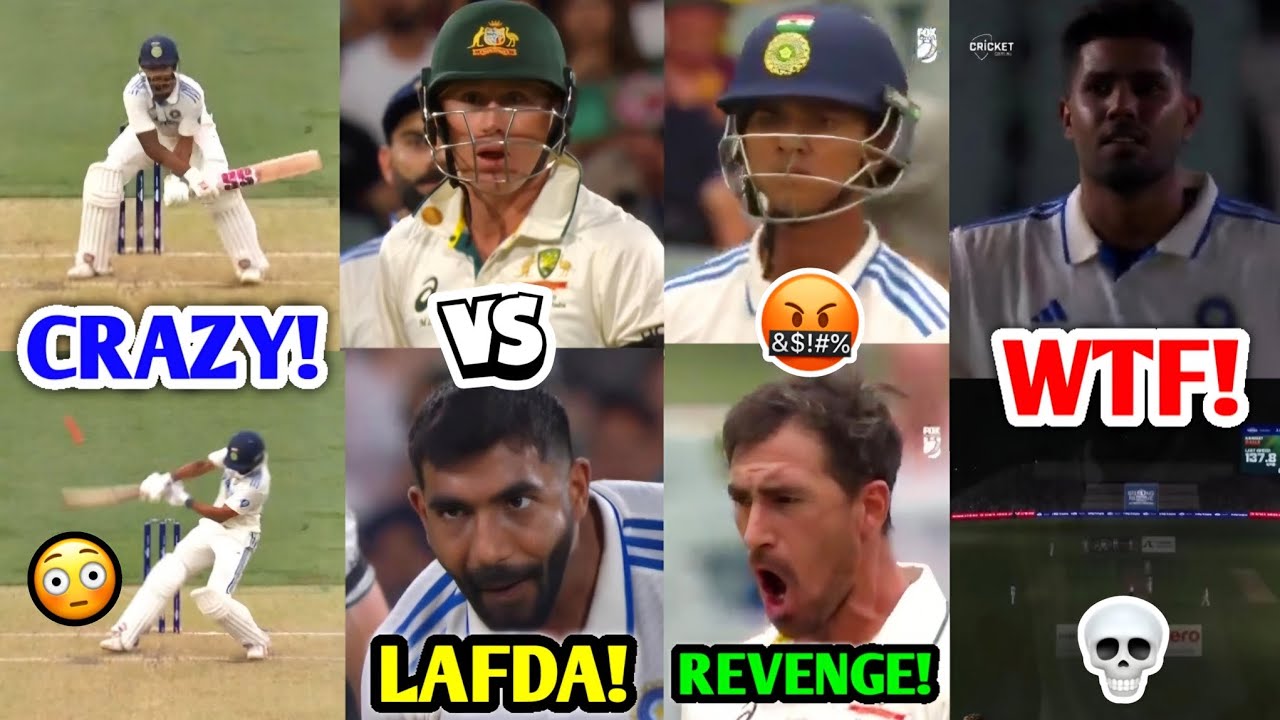 Starc REVENGE from Jaiswal 😡 Bumrah Vs Labuschagne 😳 India Vs Australia ...