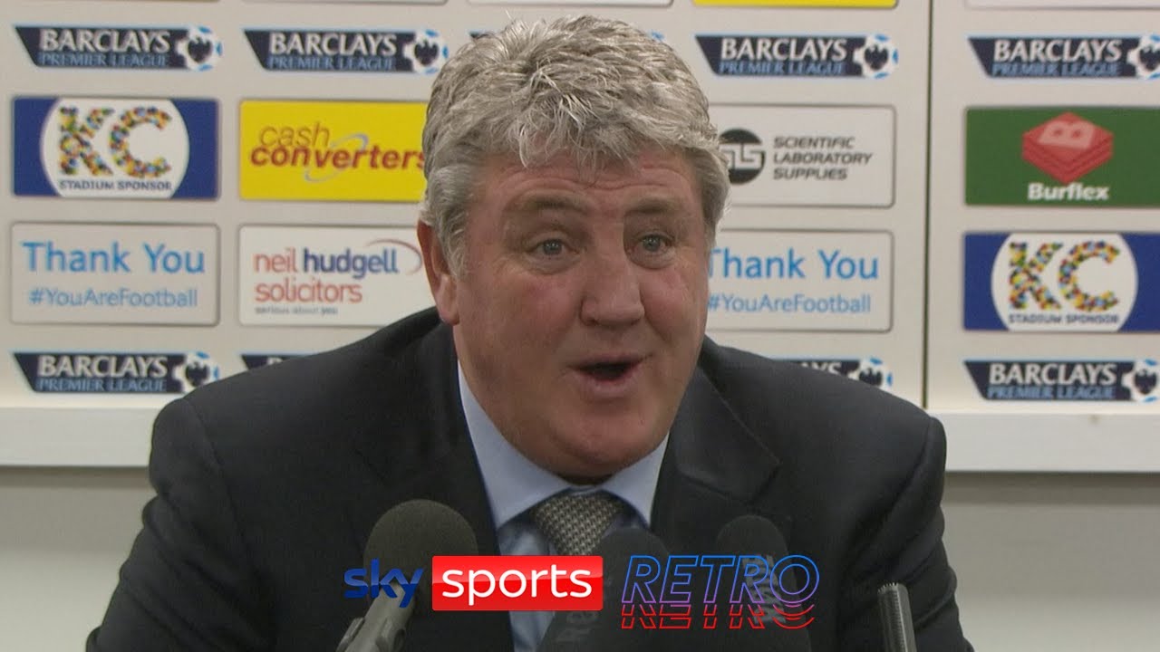 Steve Bruce says wow - YouTube