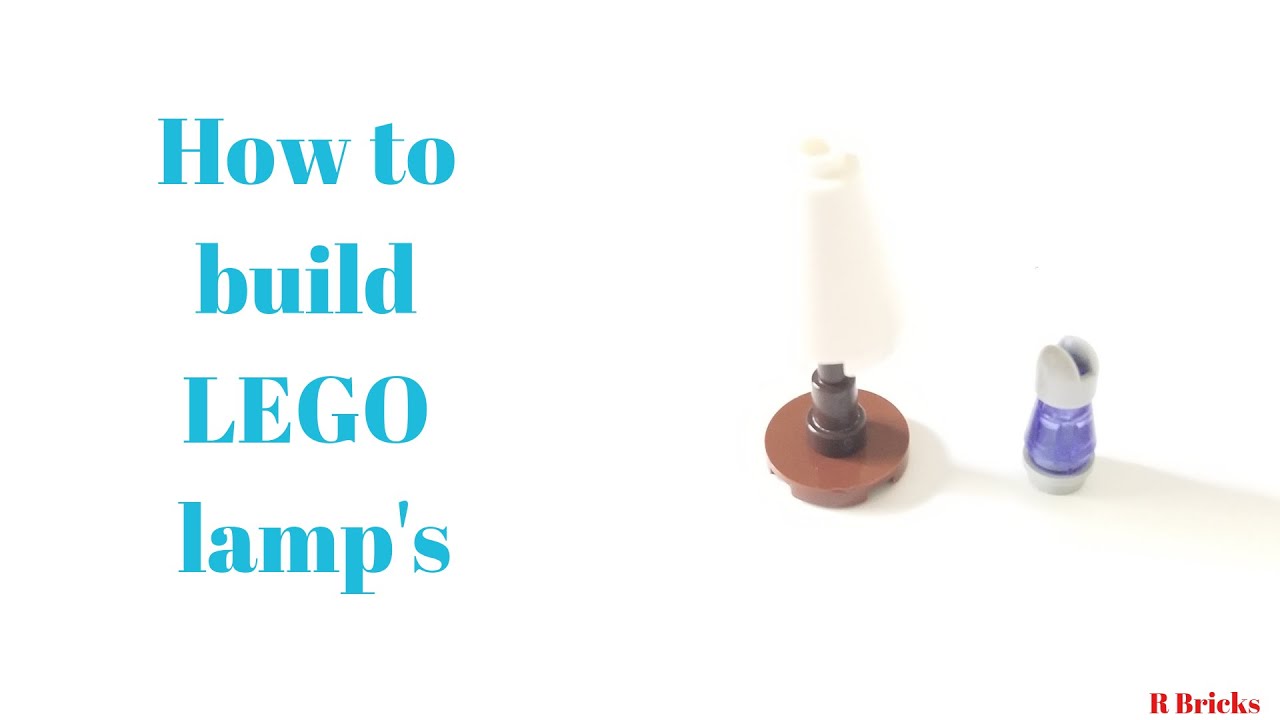 How to build LEGO lamp's - YouTube