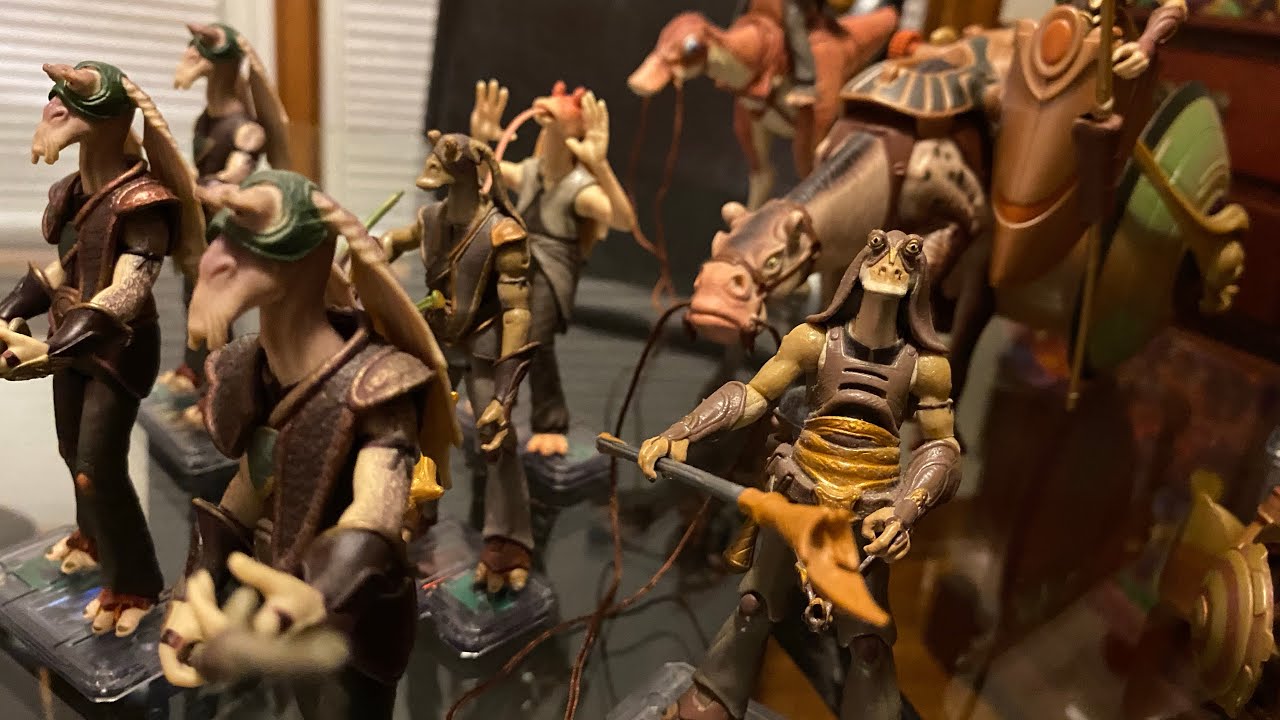 Battle of Naboo set up - YouTube