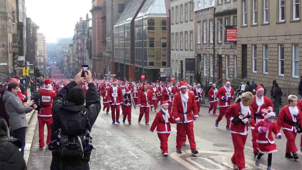 Glasgow Santa Sash 2017 - [4K/UHD] - YouTube