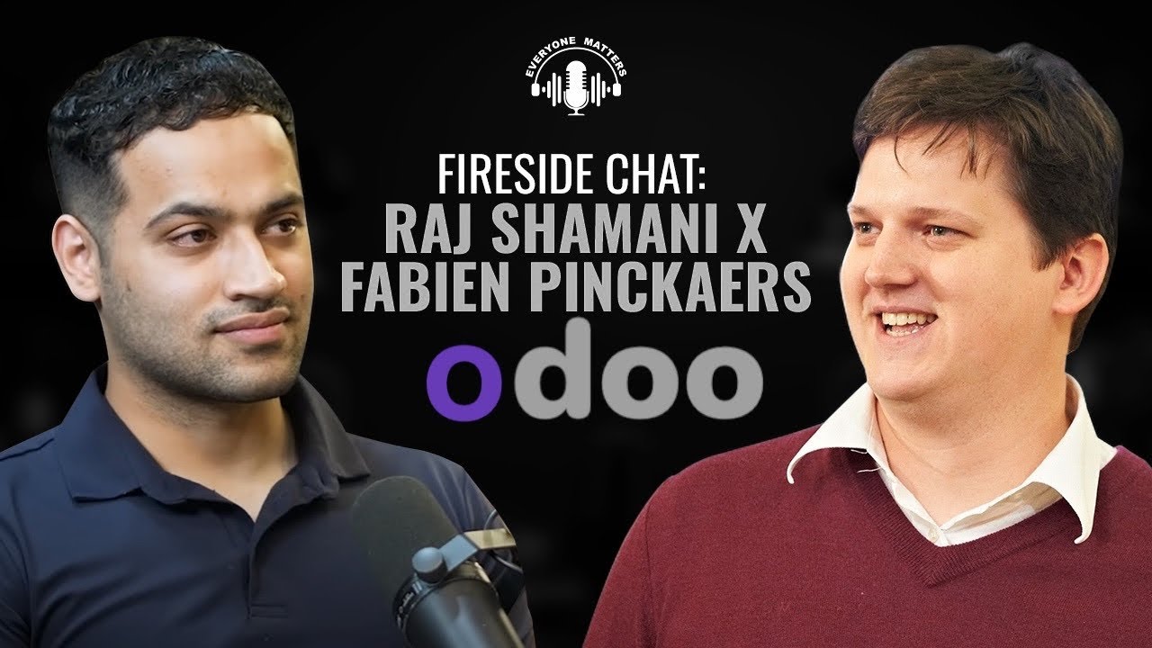 Raj Shamami and Fabian Pinckaers chat from #odoo Event #ahmedabad - YouTube
