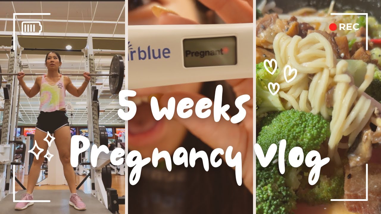 5 weeks pregnancy vlog| pregnancy symptoms at 5 weeks - YouTube