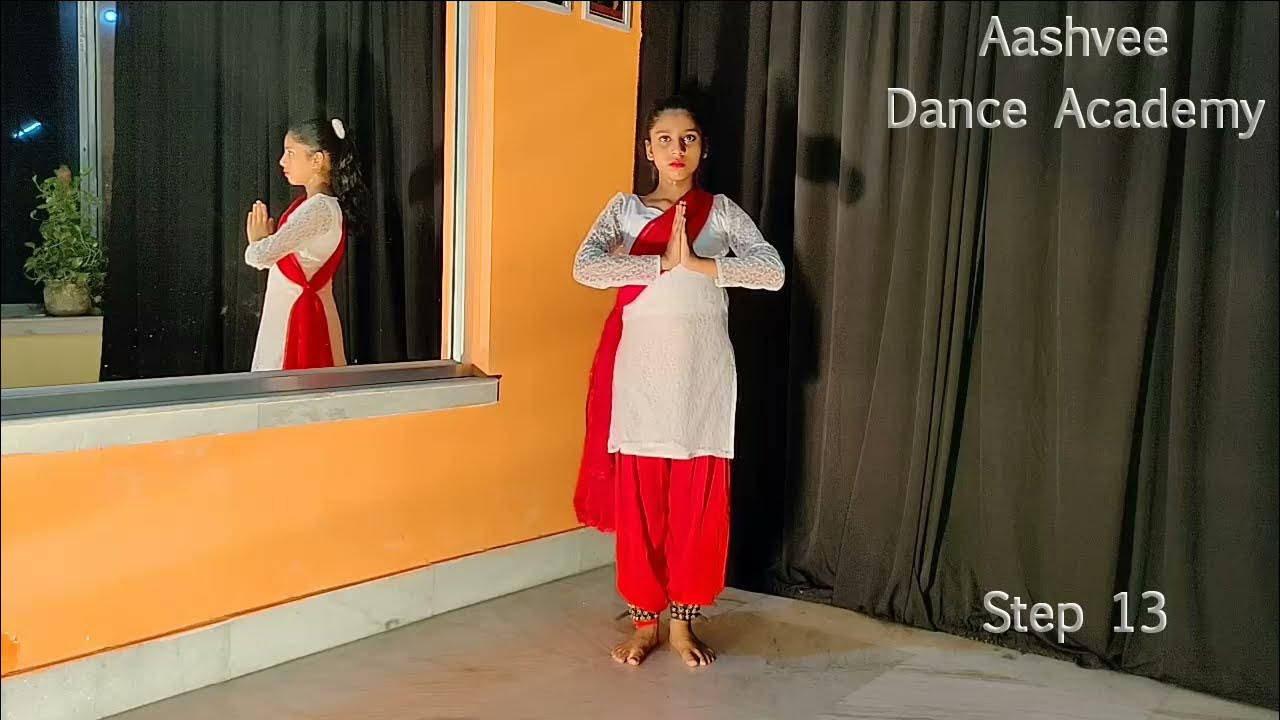Natta Adavu Tutorial Step 13 And 14 Bharatnatyam Aashvee Dance