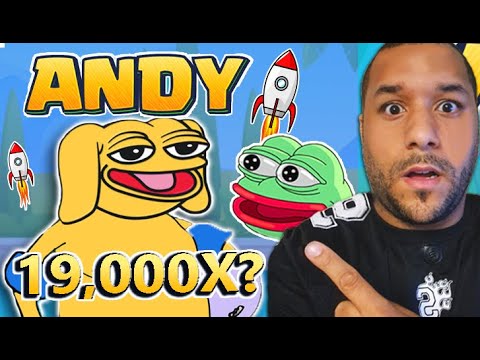 🔥 Is PEPE's Friend "ANDY" NEXT To 19,000X?!! - Turn $200 Into $3 ...
