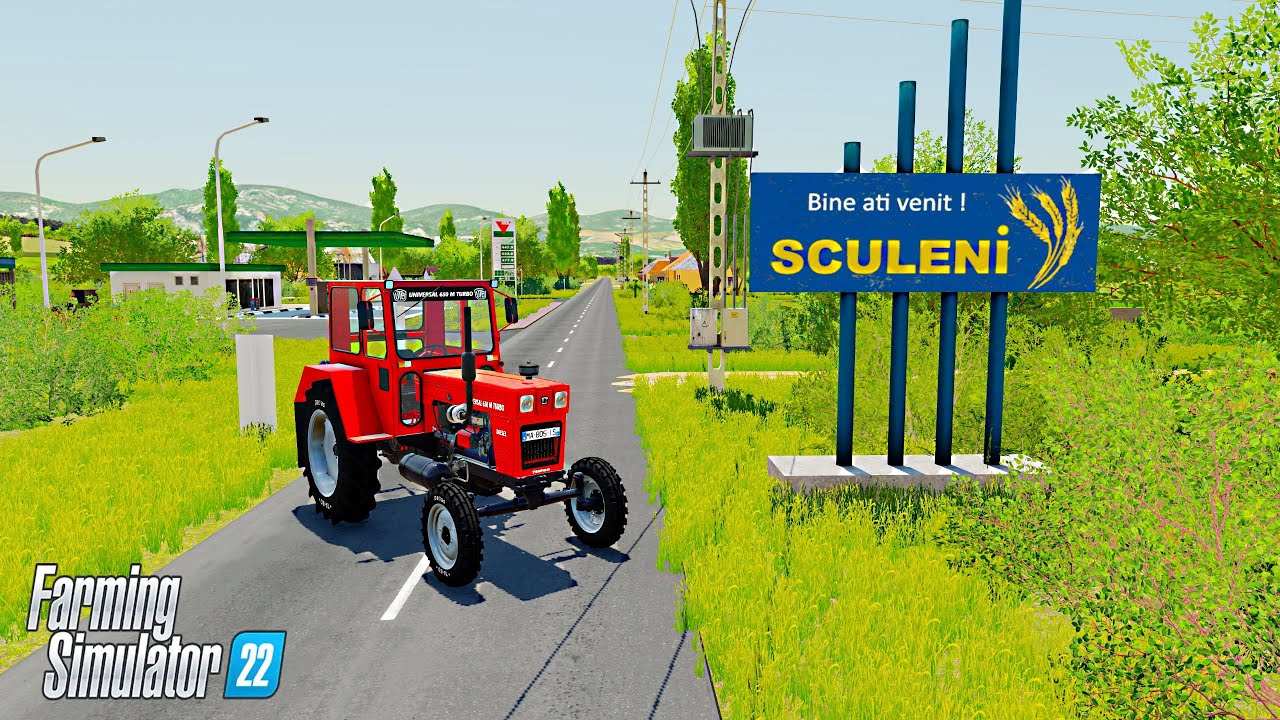 HARTA ROMANEASCA / COMUNA - SCULENI :)))) / FARMING SIMULATOR 22 - YouTube