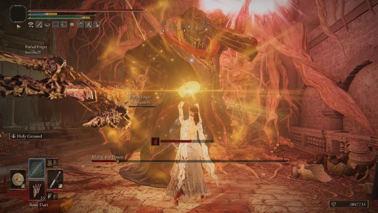 Healer kills Mohg, The Omen - ELDEN RING - YouTube