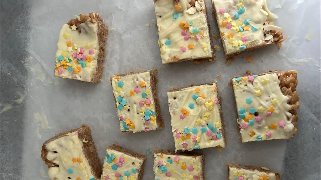British Autistic Chef Makes Marshmallow and Milky Bar Crispy Squares ...