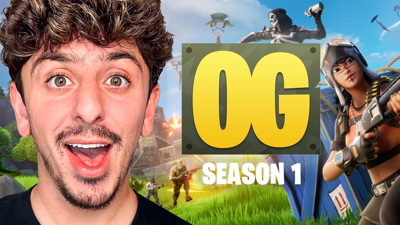 FaZe Rug Plays OG Fortnite For The First Time! - YouTube