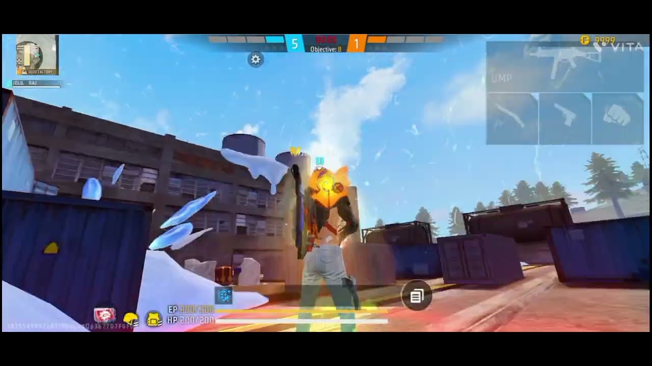 1v1 with a pro player/ez #freefire - YouTube