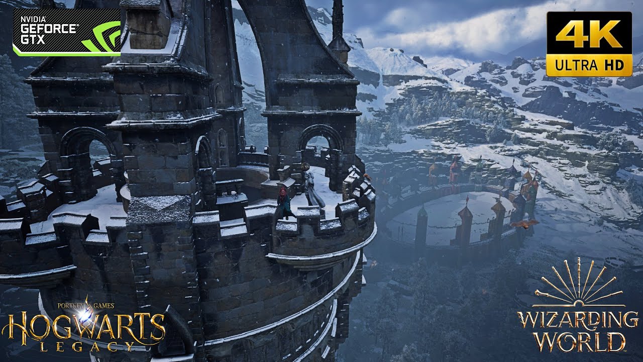 Hogwarts Legacy | Climbing the Owl Tower | Harry Potter Music ...