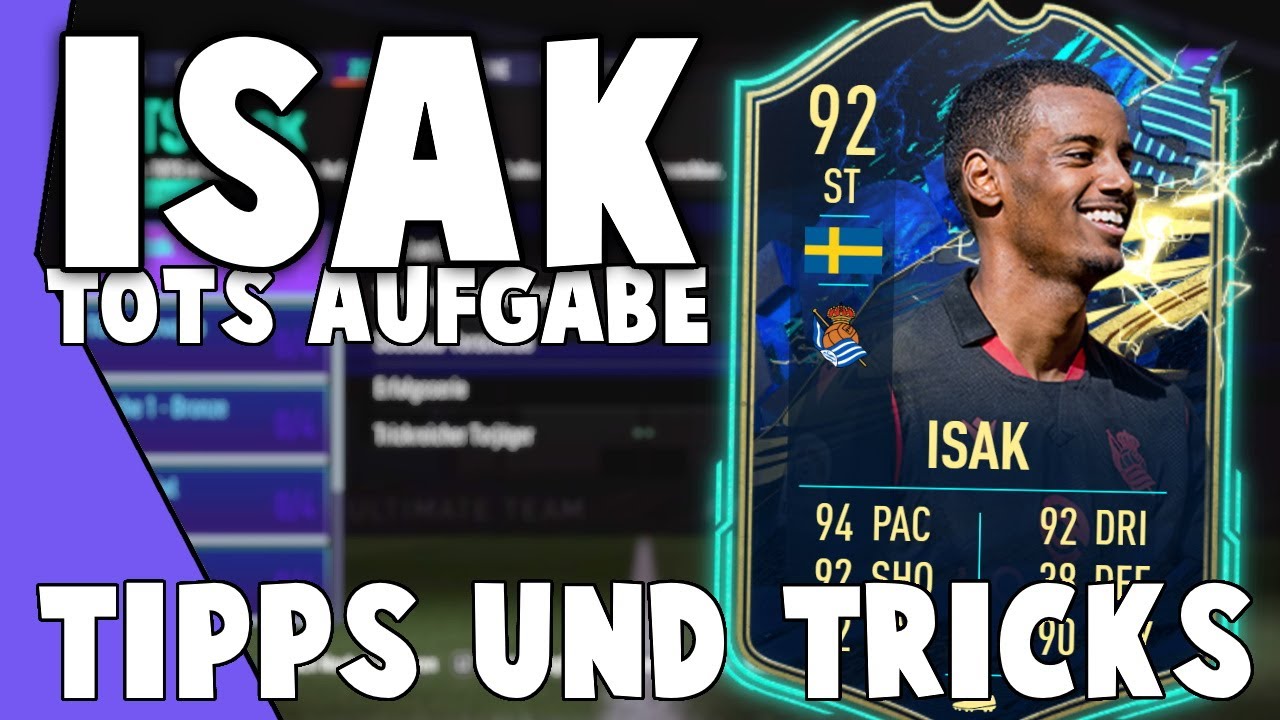 ISAK TOTS einfach abschließen!💪 | Beste Aufgabe bisher?!😱 [Fifa 21 ...