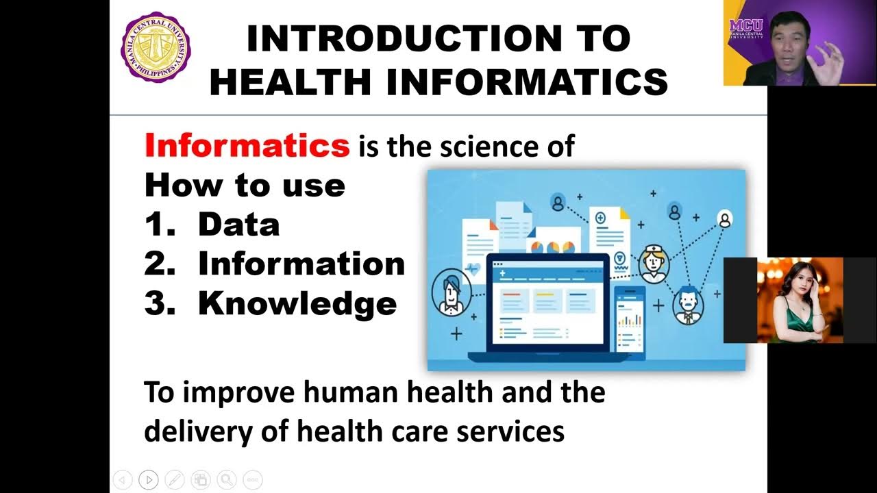 TOPIC 1A INTRO TO HEALTH INFORMATICS - YouTube