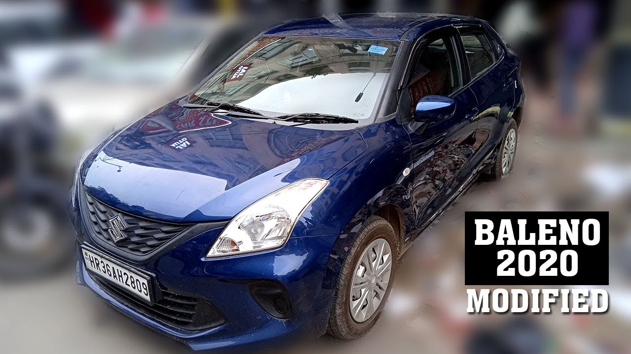 baleno sigma 2020 modified | baleno modified | baleno modified blue ...