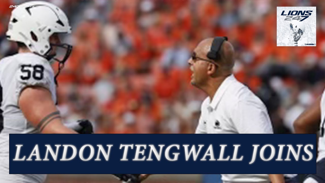 OL Landon Tengwall Joins the Show + Penn State Recruiting & Transfer ...