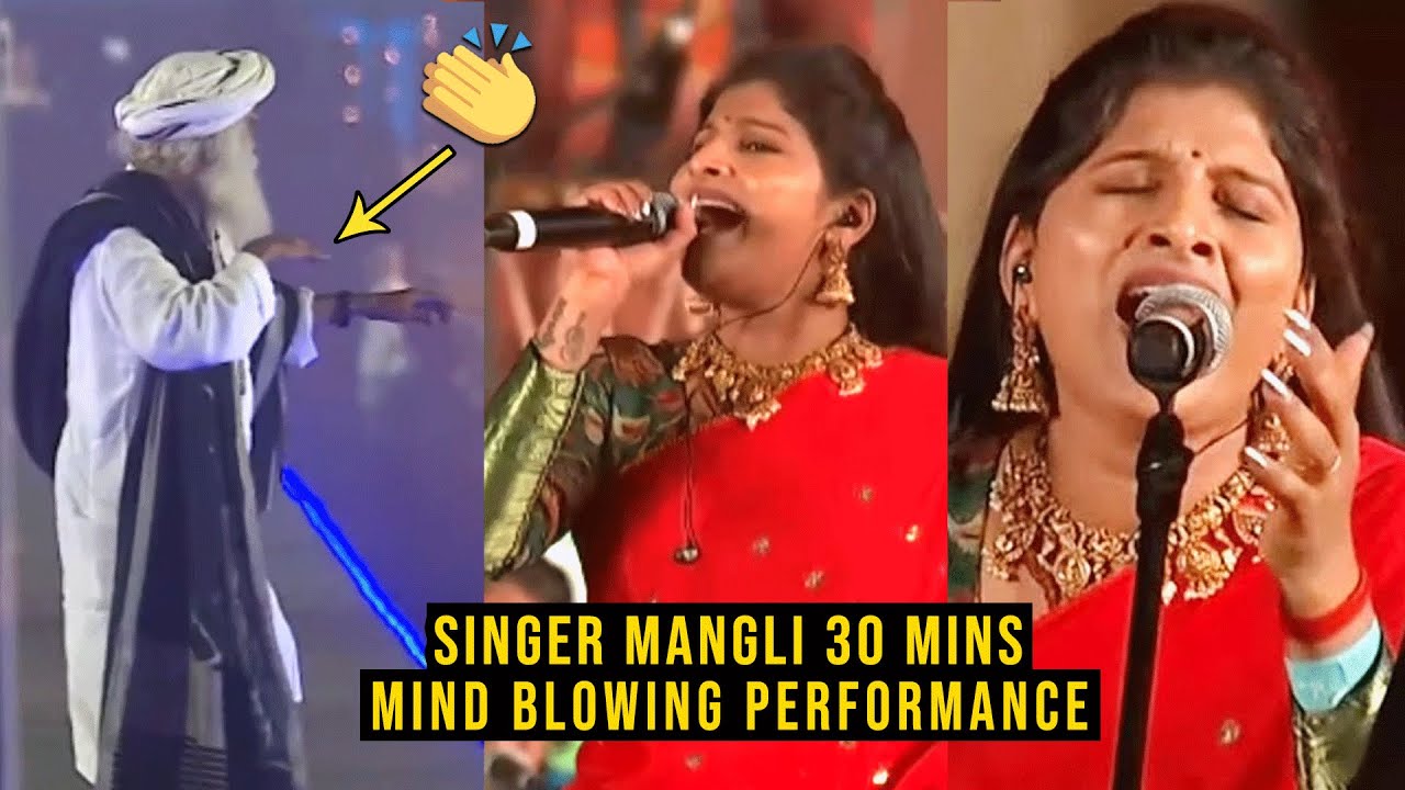 Singer Mangli 30 Mins MIND BLOWING Performance At MahaShivRatri 2022 ...