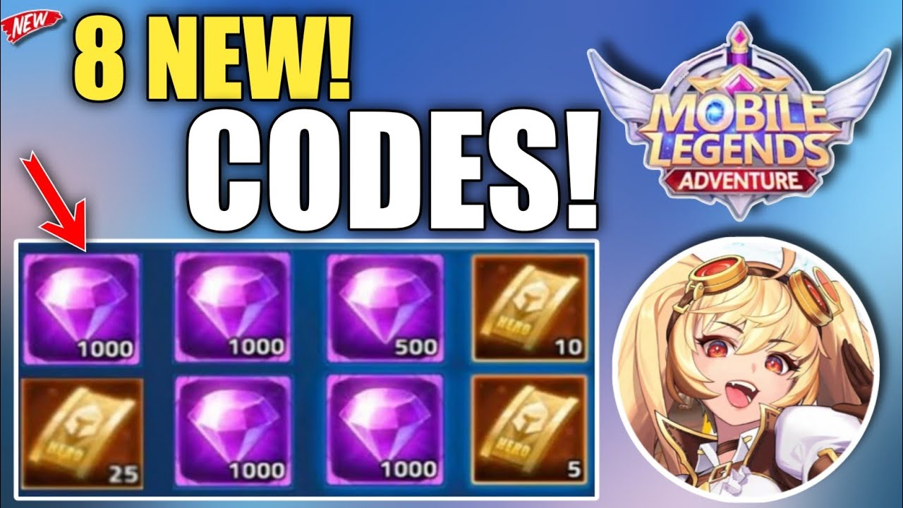 *NEW* MOBILE LEGENDS ADVENTURE CODES IN 2023 || ML ADVENTURE CODES ...