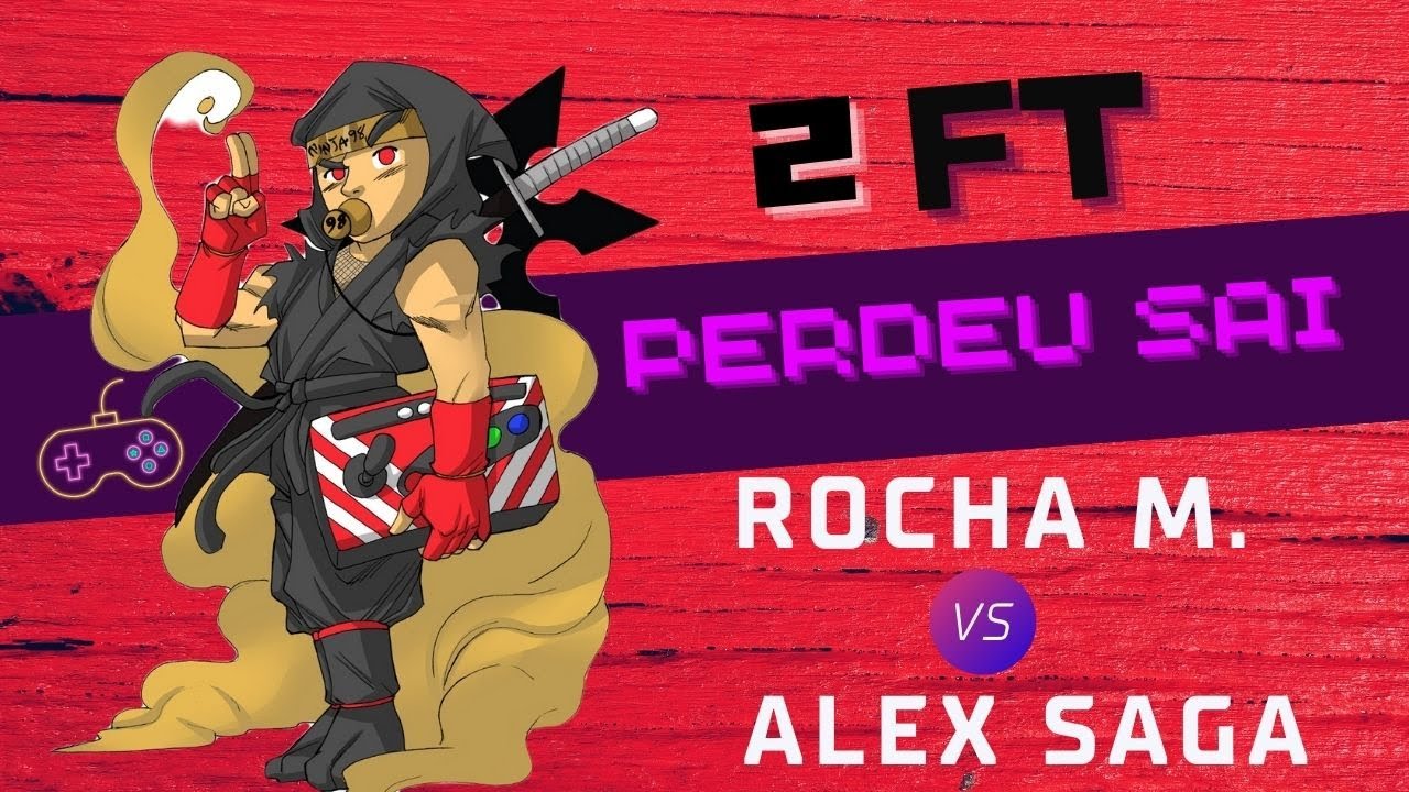 ⭐ROCHA MIRANDA 🆚ALEX SAGA (GANHADOR) -🆚NINJA 98 | KOF98UM - YouTube