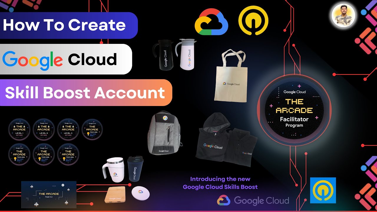 Register Now🚀 | How to Create Google Cloud Skills Boost Account | Arcade Facilitator Programme ...
