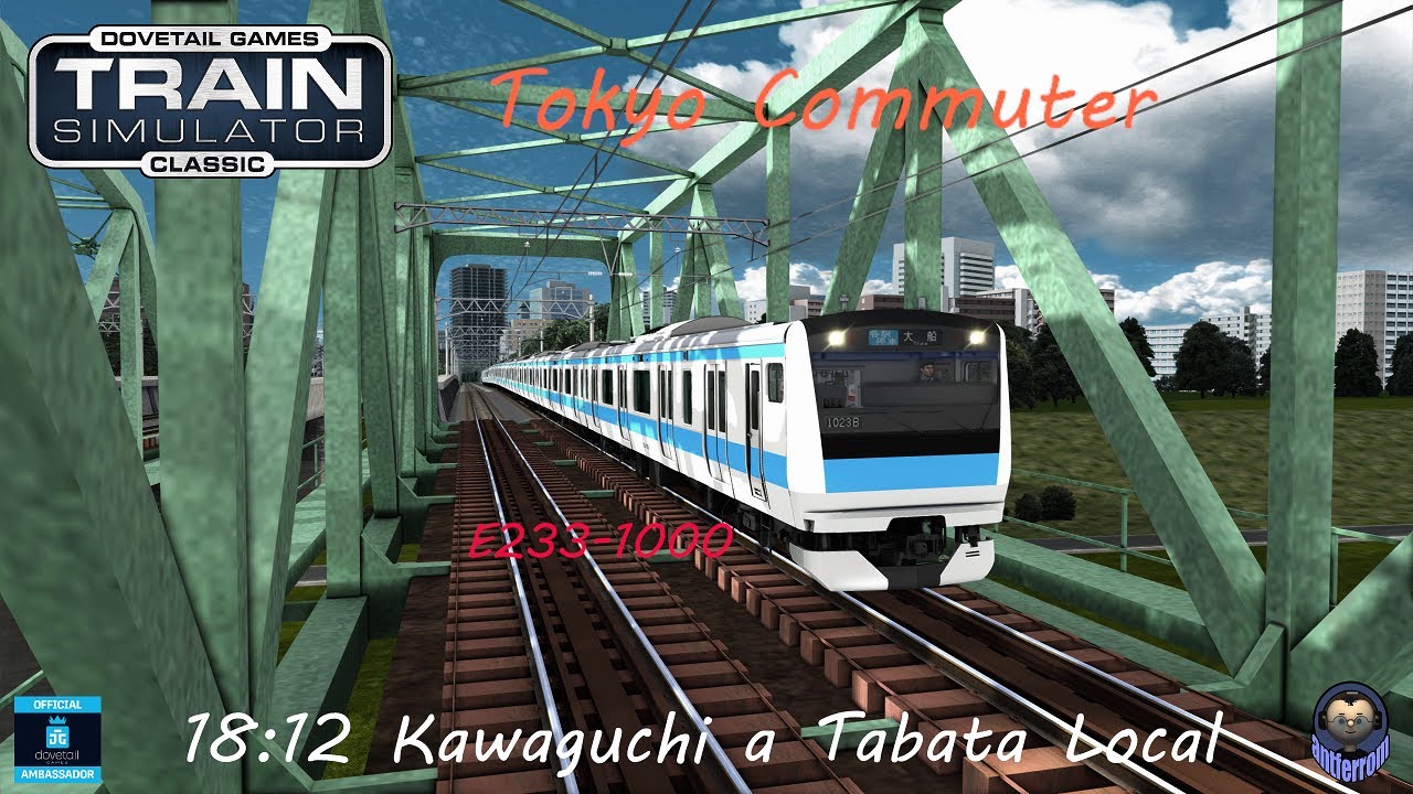Train Simulator Classic, Tokyo Commuter, E233-1000, 18:12 Kawaguchi a ...