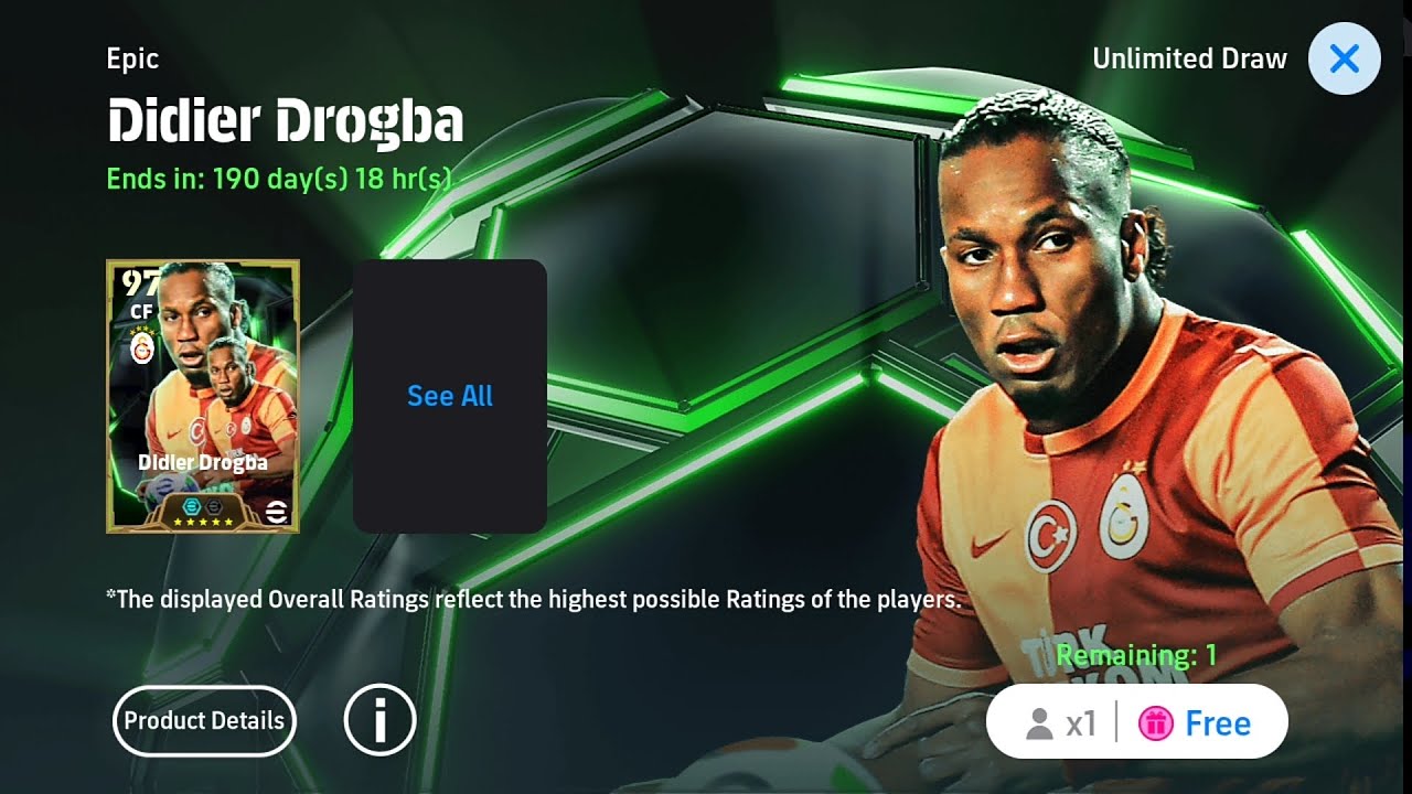Didier Drogba Epic Box Draw || The eFootball Academy - YouTube