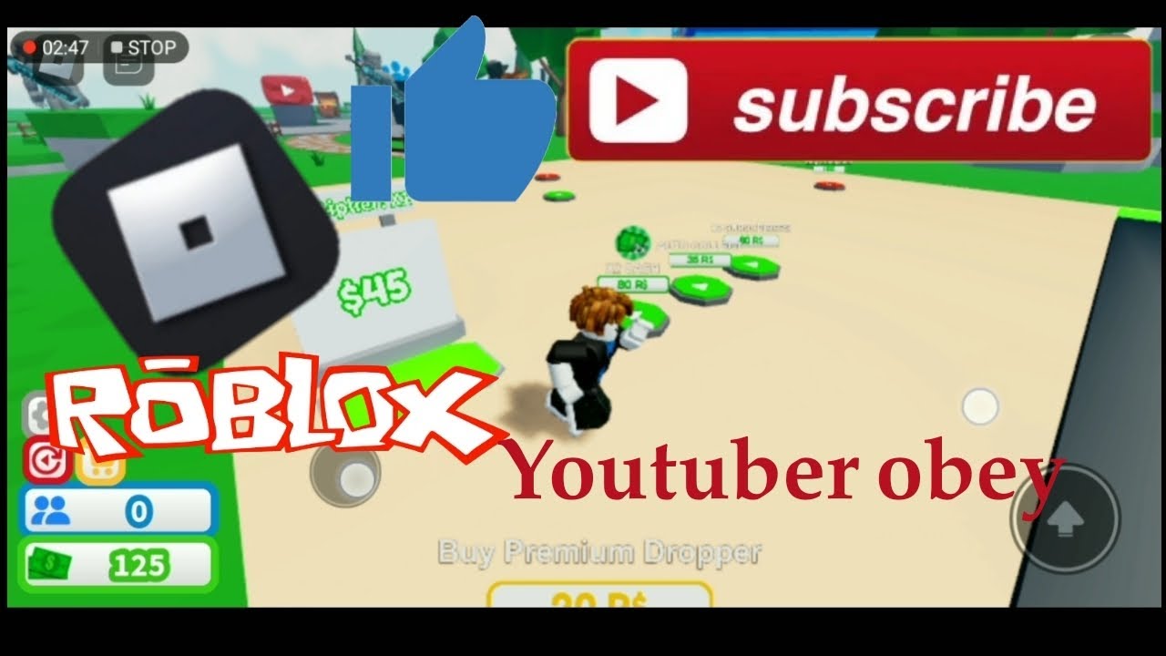 roblox youtuber obey part 1 - YouTube