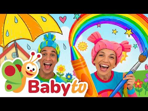 Colours, Drawing & Fun Dances with Tipa & Tupa! ✏️🌈 @BabyTV