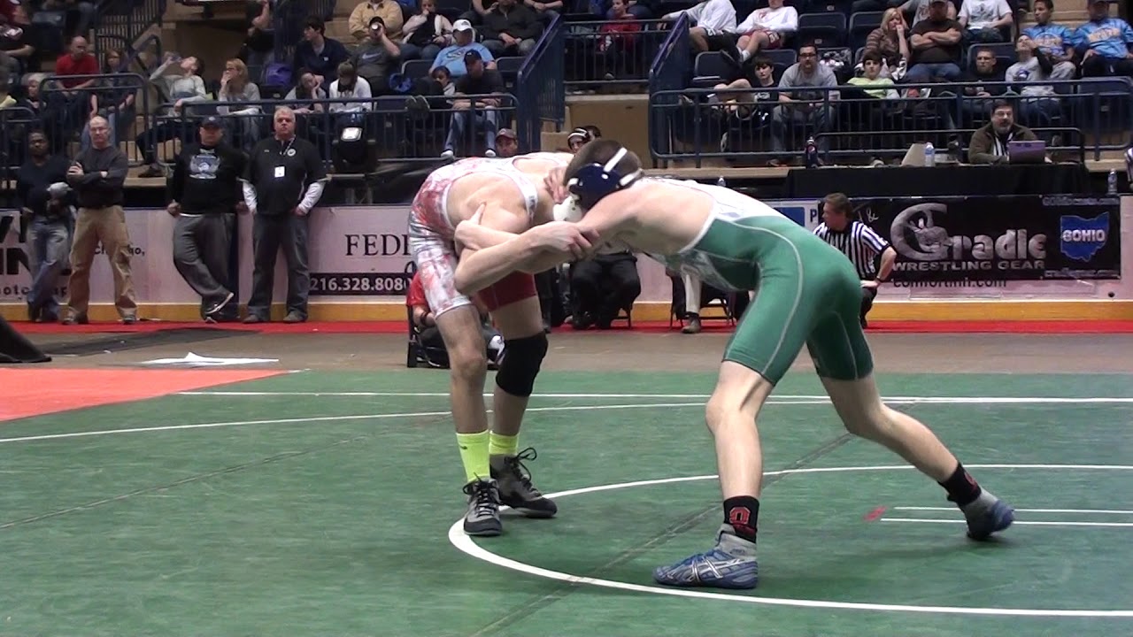 Seth Beard vs Jake Donahue 102lbs 2012 OAC Junior High State Finals ...