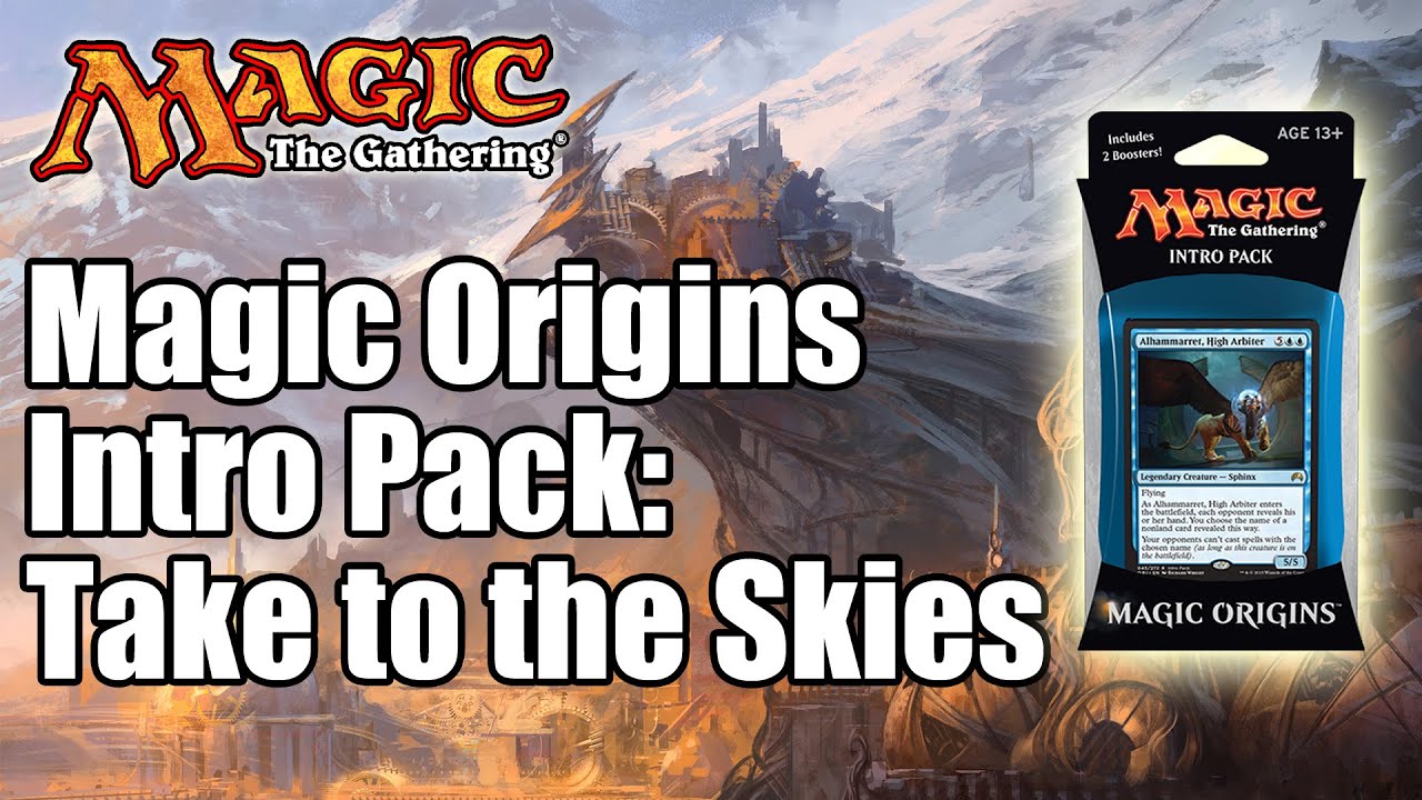 MTG - Magic Origins Intro Pack: Take to the Skies (U/W) - YouTube