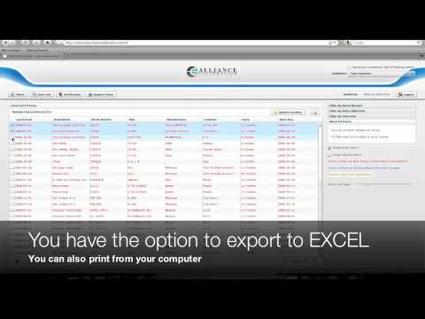 Alliance Calibration eTracking video - YouTube
