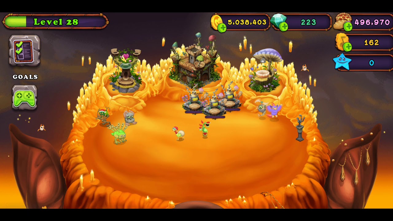 My singing monster memory games - YouTube