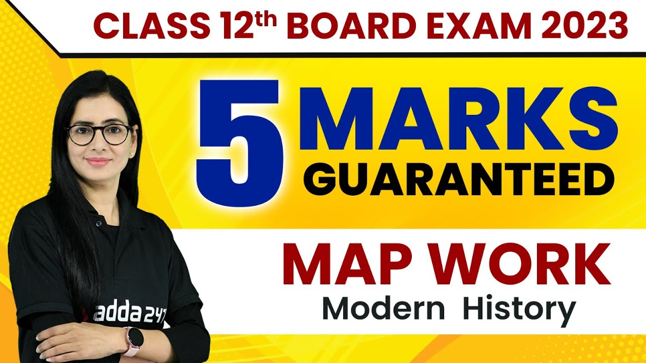 Class 12 History | Modern History Map Work | CBSE Board Exam 2023 - YouTube