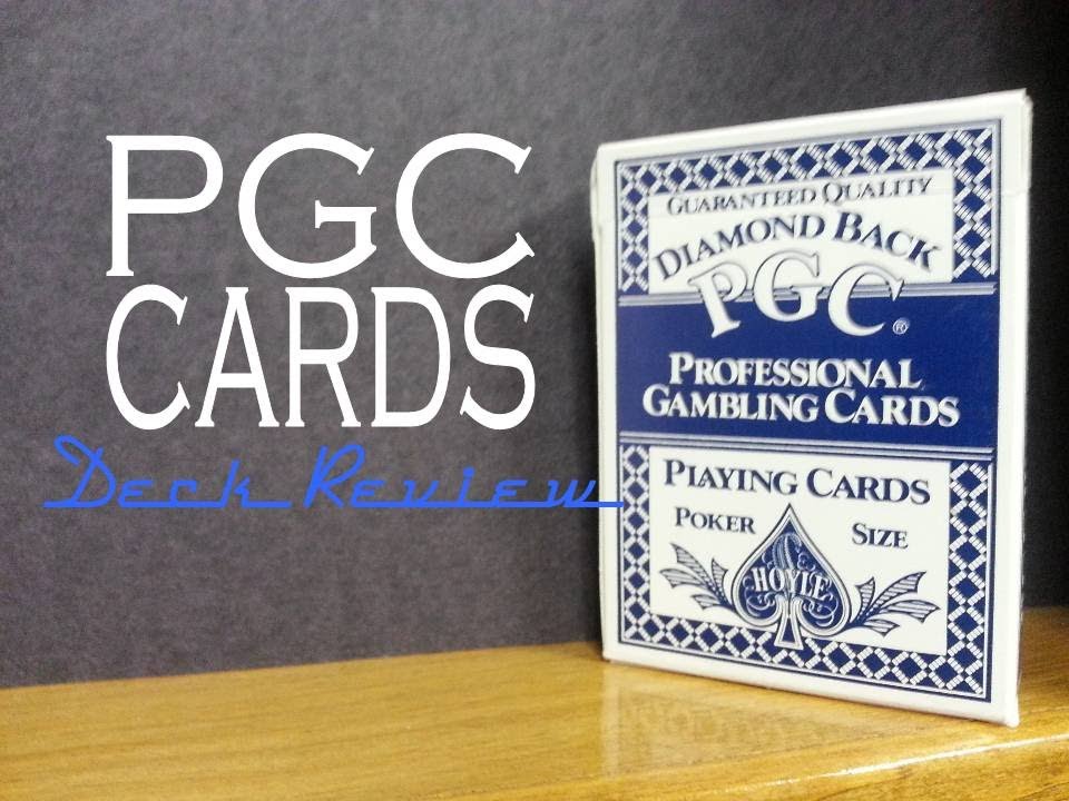 Deck Review - PGC Professional Gambling Cards - Hoyle - YouTube